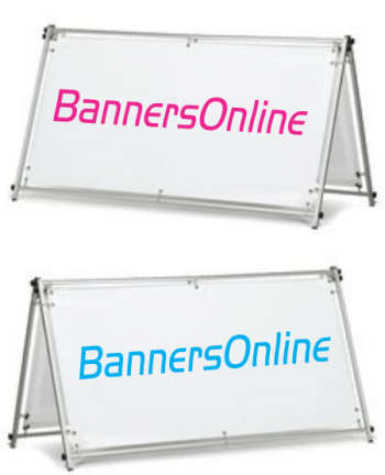 A-Frames with PVC Banners – Banners Online